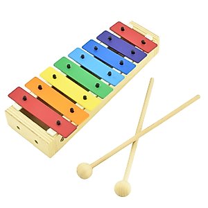 MUSICUBE Xylophone for Kids Wood Xylophone with Mallets Orff Music Instrument for Educational& Preschool Learning Baby Percussion Kit with Professional Tuning for Toddlers Gift Choice for Children age