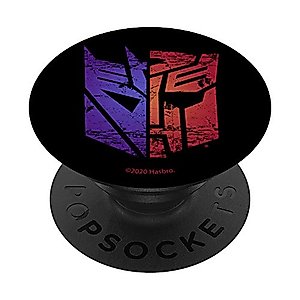 Transformers Autobots And Decepticons Split PopSockets PopGrip: Swappable Grip for Phones & Tablets