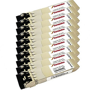10 Pack - Compufox FG-TRAN-SFP+SR 10GB Compatible Transceiver (MMF, 850nm, 300m, LC) for Fortinet FMC-XD2 Firewall module (FMC-XD2)