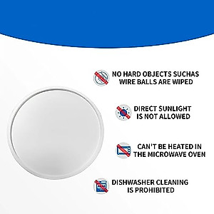 13.2 White inch Bathroom Lazy Susan Counter Non-Skid Tray for Cabinet Pantry Kitchen Home Table, Made of Beech, DIY Assembly Turntable Lazy Susan Organizer