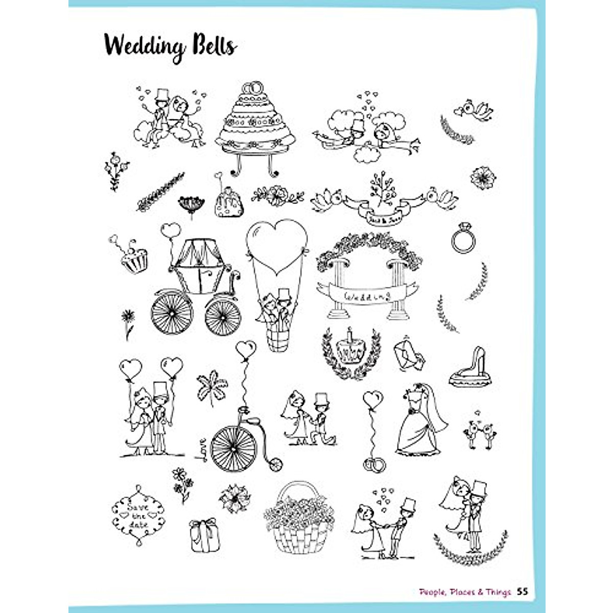 Oodles of Doodles, 2nd Edition: Creative Doodling & Lettering for Journaling, Crafting & Relaxation (Design Originals) Motifs & Techniques for Borders, Alphabets, Flowers, Hearts, Arrows, & More