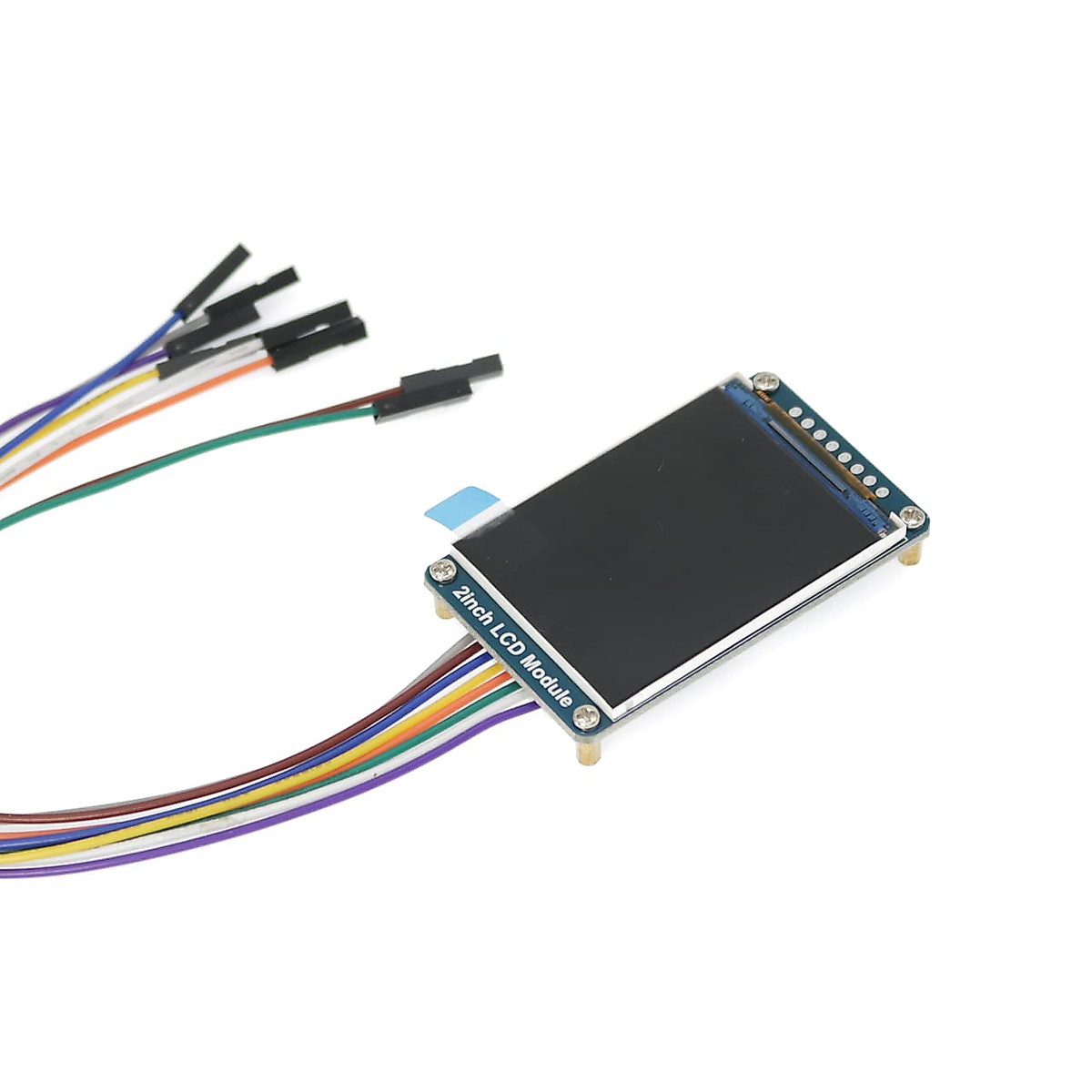 Coolwell 2 Inch LCD Display for Raspberry Pi 4B+ 4B 3B+ 3B 2B+ Zero W WH 2 W Jetson Nano Ardui IPS Screen 240×320 Onboard Driver ST7789 SPI Interface Small Raspberry Pi Screen