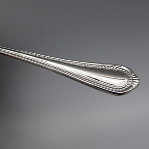 Mikasa Regent Bead 18/10 Stainless Steel Teaspoon (Set of Twelve)