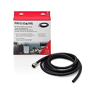 Frigidaire 18FFDHMH01 Dehumidifier Drain Hose, 12 Foot, Black