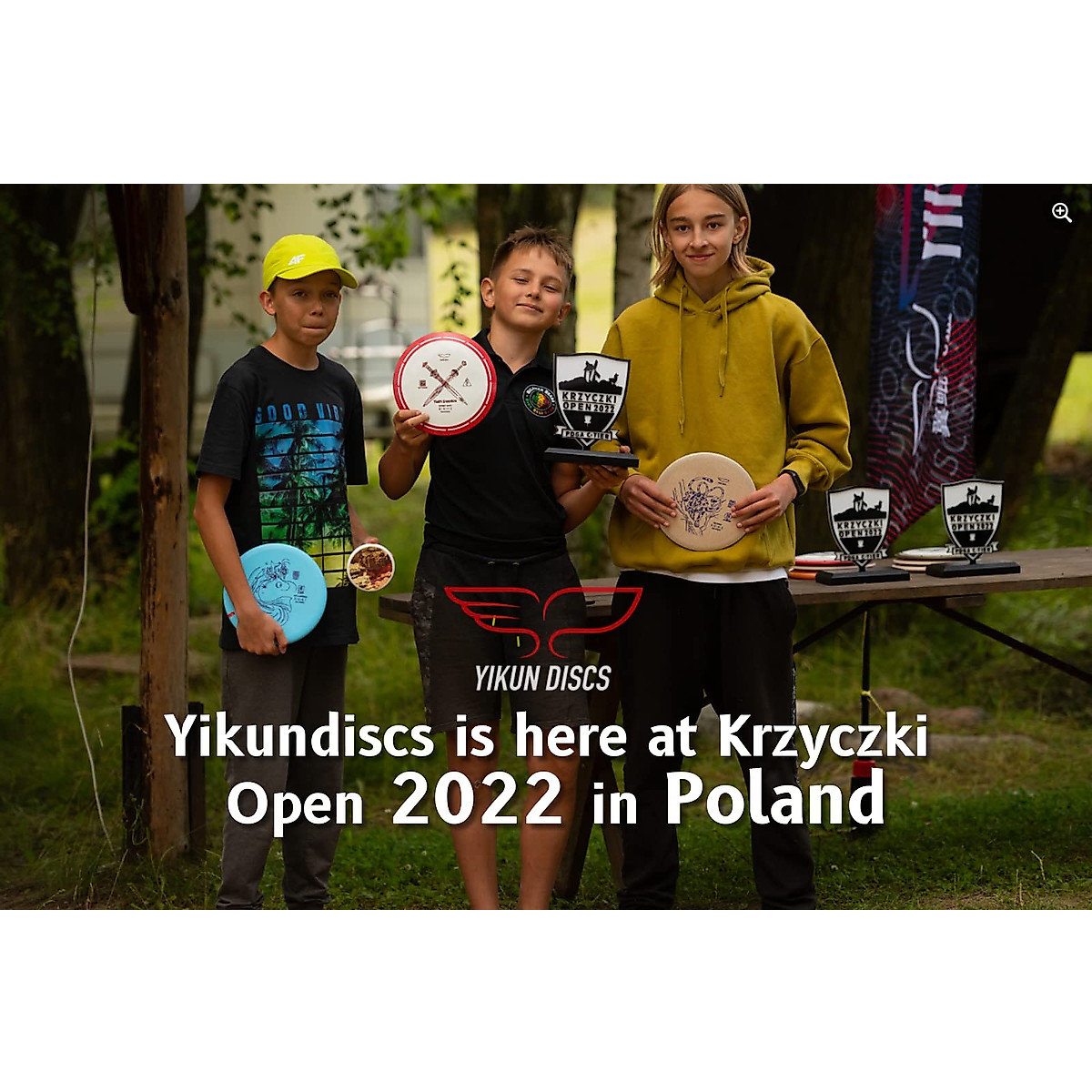 Yikun Disc Golf Disc Starter Set 3pcs Includes Golf Disc Driver Mid-Range Putter Disc Golf Set Beginner 165-176g Premium Disc Golf Set for Competition