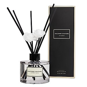 CULTURE & NATURE Reed Diffuser 6.7oz (200ml) Summer Peach Scented Reed Diffuser Set