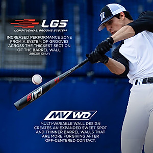 Marucci CAT9 -3 BBCOR Metal Baseball Bat, 2 5/8" Barrel, 33.5"/ 30.5 oz