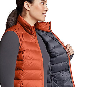 Eddie Bauer Women's CirrusLite Down Vest, Black Recycled, Medium