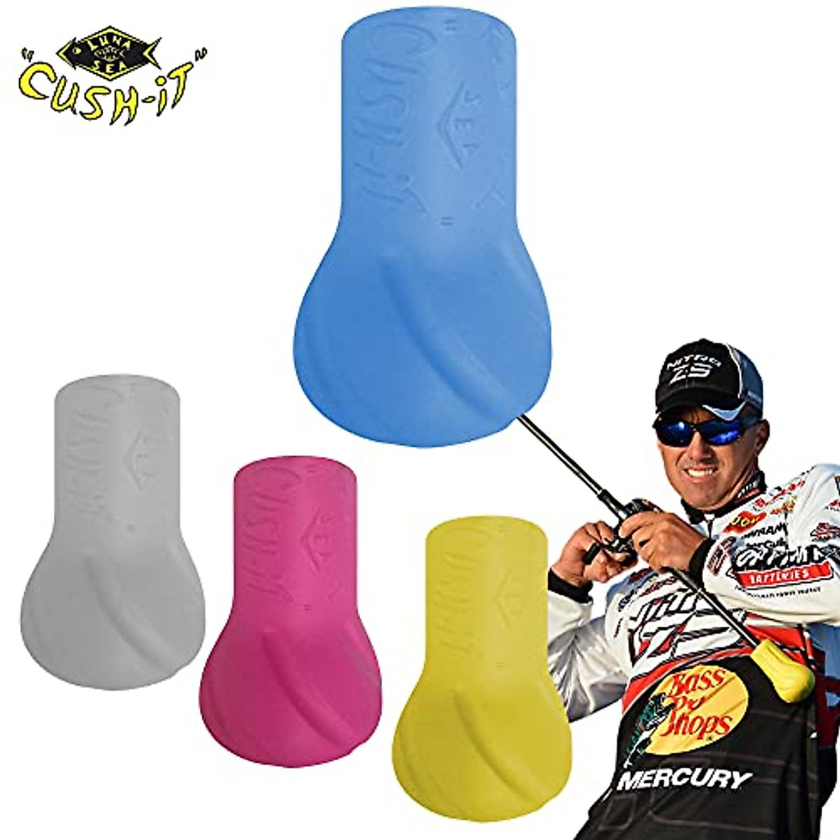 Luna Sea Cush It In Shore Fishing Rod Cushion Silver