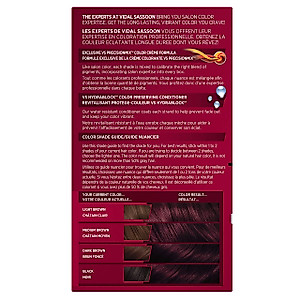 Vidal Sassoon Pro Series Permanent Hair Dye, 3VR Deel Velvet Violet Hair Color, Pack of 1