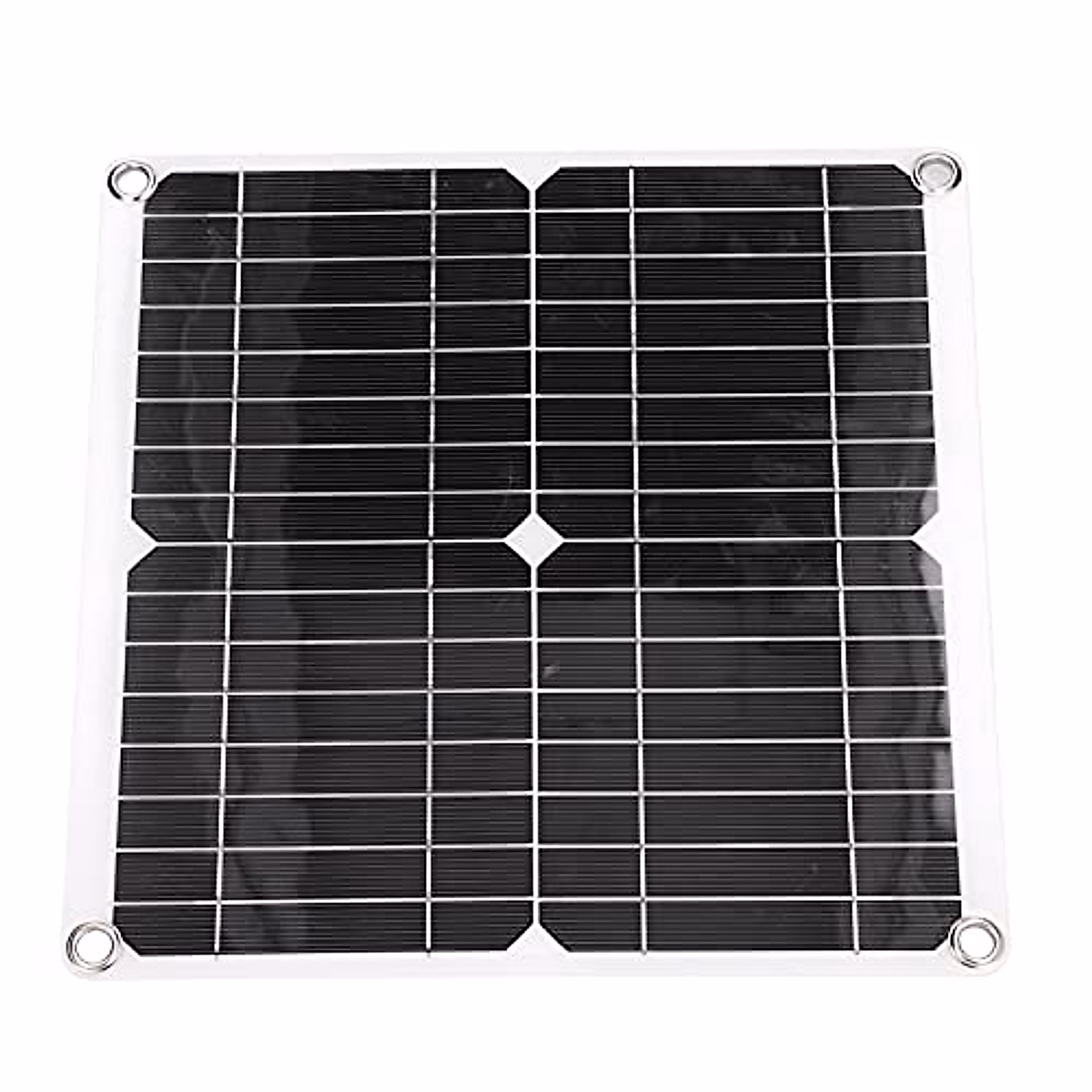 Flexible Solar Panel Kit, 40W 18V Monocrystalline Silicon Solar Charger Module IP65 Waterproof with English Manual