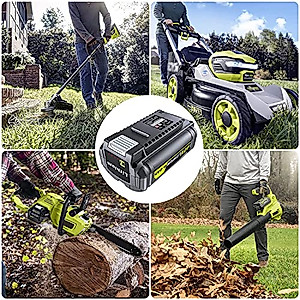 Simple Plus+ Replace for Ryobi 40V 6.0Ah Battery OP4060 OP4040, Compatible with Ryobi 40V Collection Cordless Tools Replace for OP4040 OP4026 OP4030 OP4050 OP4060A, Fit for All Ryobi 40V HP Series