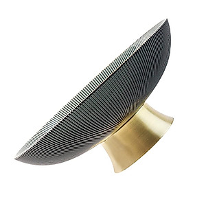 PartyKindom Tall Glass Fruit Tray Coffee Table Desktop Storage Bowl Household Food Container for Home/Wall/Room Decor