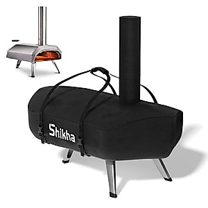 Shikha ooni Karu 12 Carry Cover Pizza Oven Cover Pizza Oven Cove Waterproof 600D Pizza Oven Carry Cover Accessories Cover for Gas Pizza Oven