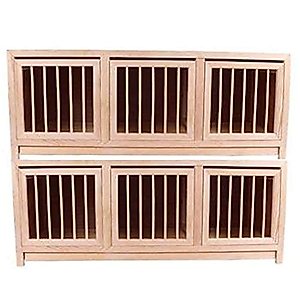 bird cage Pigeon Cage Combination Package Bird Cage Large Pigeon Nest Box Matching Cage Pigeon Pigeon Supplies Pigeon Cage Solid Wood Nest Box Outdoor Bird Nest ( Color : Brown-A , Size : 903035cm )