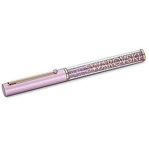 SWAROVSKI Crystalline Gloss Ballpoint Pen Purple Rose-Gold Plated