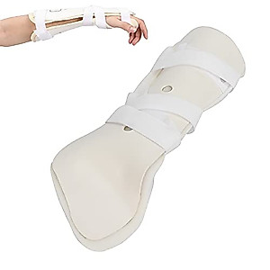 QIMIT Wrist Brace, Ergonomic Design Wrist Splint for Women for Sprain for Carpal Tunnel for Joint Instability for Sports Injuries for Men(Left hand, M)