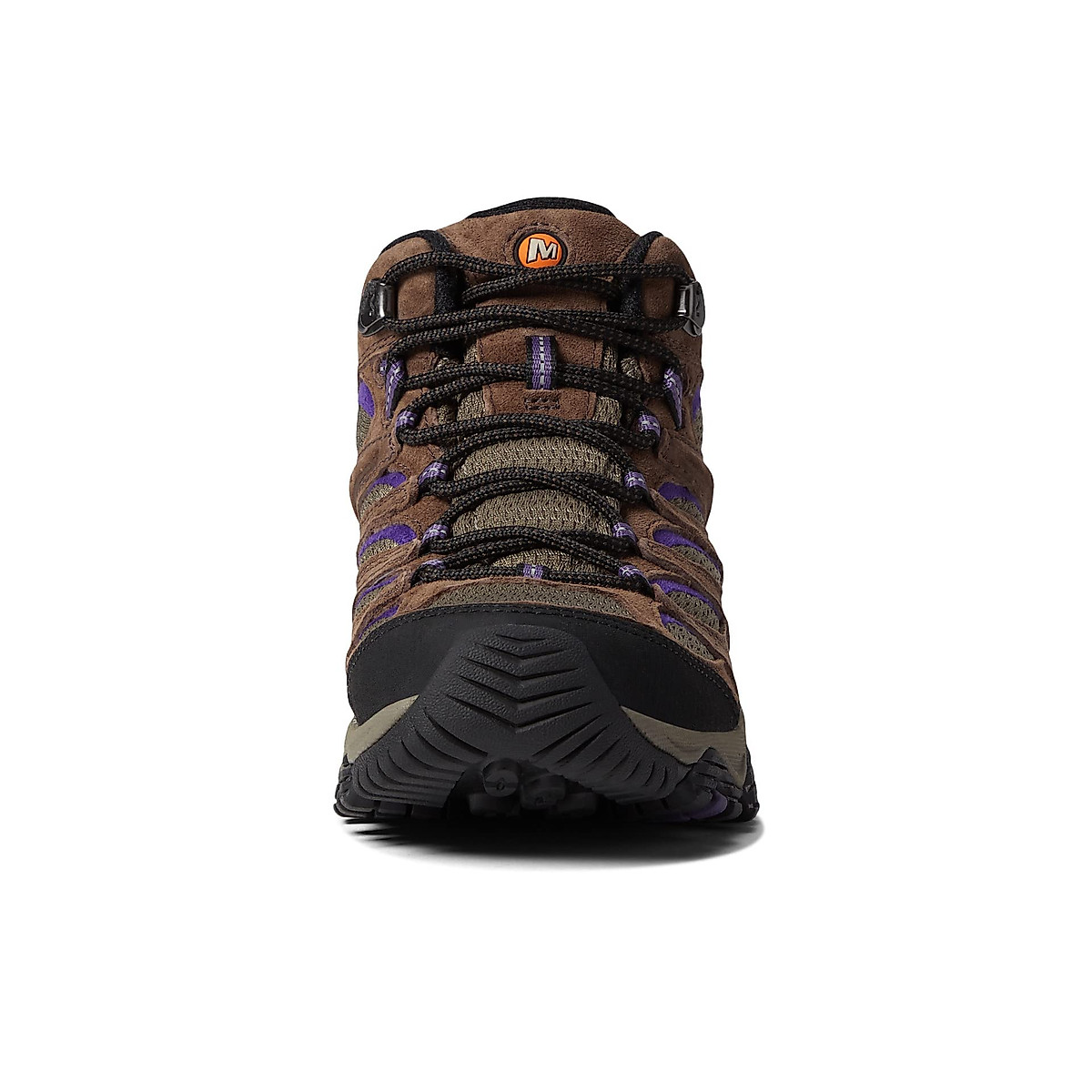 Merrell Women's Moab 3 Mid Hiking Boot, Bracken/Purple, 9