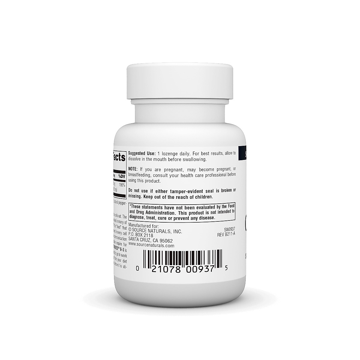 Source Naturals Coenzymated B-3 25 MG - 60 CT