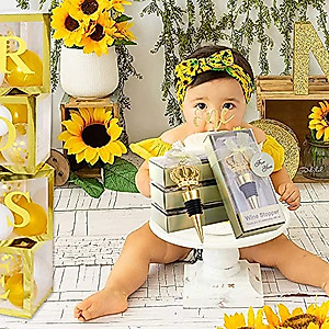 12PCS Gold Crown Wedding Favors for Guests,Funny Wine Bottle Stoppers Birthday Party Favors Bridal Shower Anniversary Return Gift (Crown Stopper, 12)