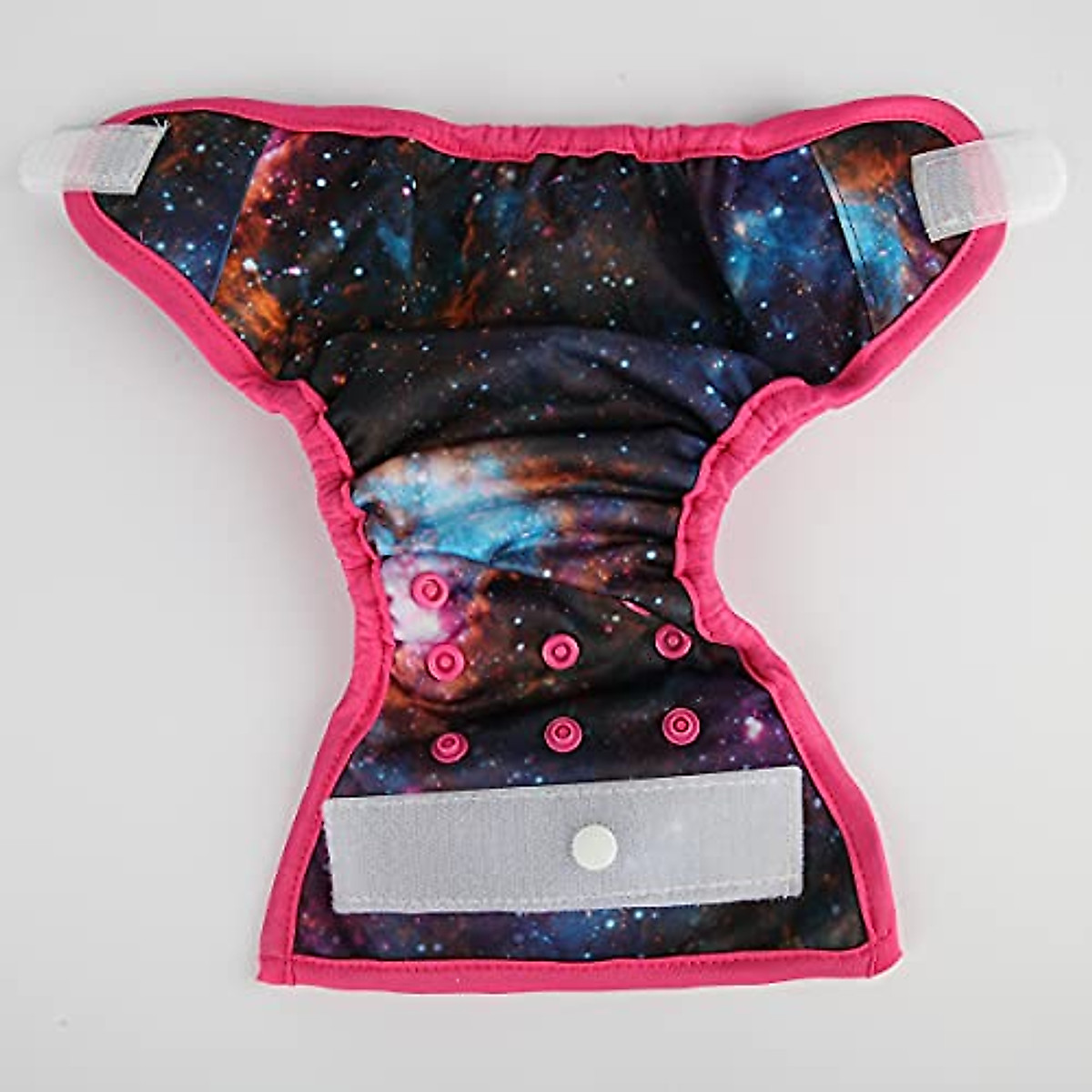 Newborn Baby Cloth Diaper Cover Nappy Hook and Loop (Solar System)