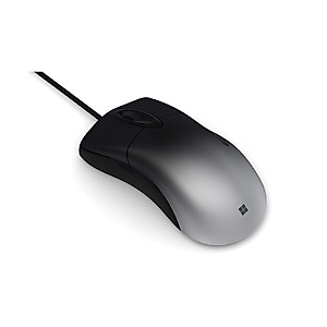 Microsoft Pro Intellimouse – Dark Shadow. Comfortable Ergonomic Design with 2 Customizable Buttons, Wired, USB, Gaming Mouse for PC/Laptop/Desktop