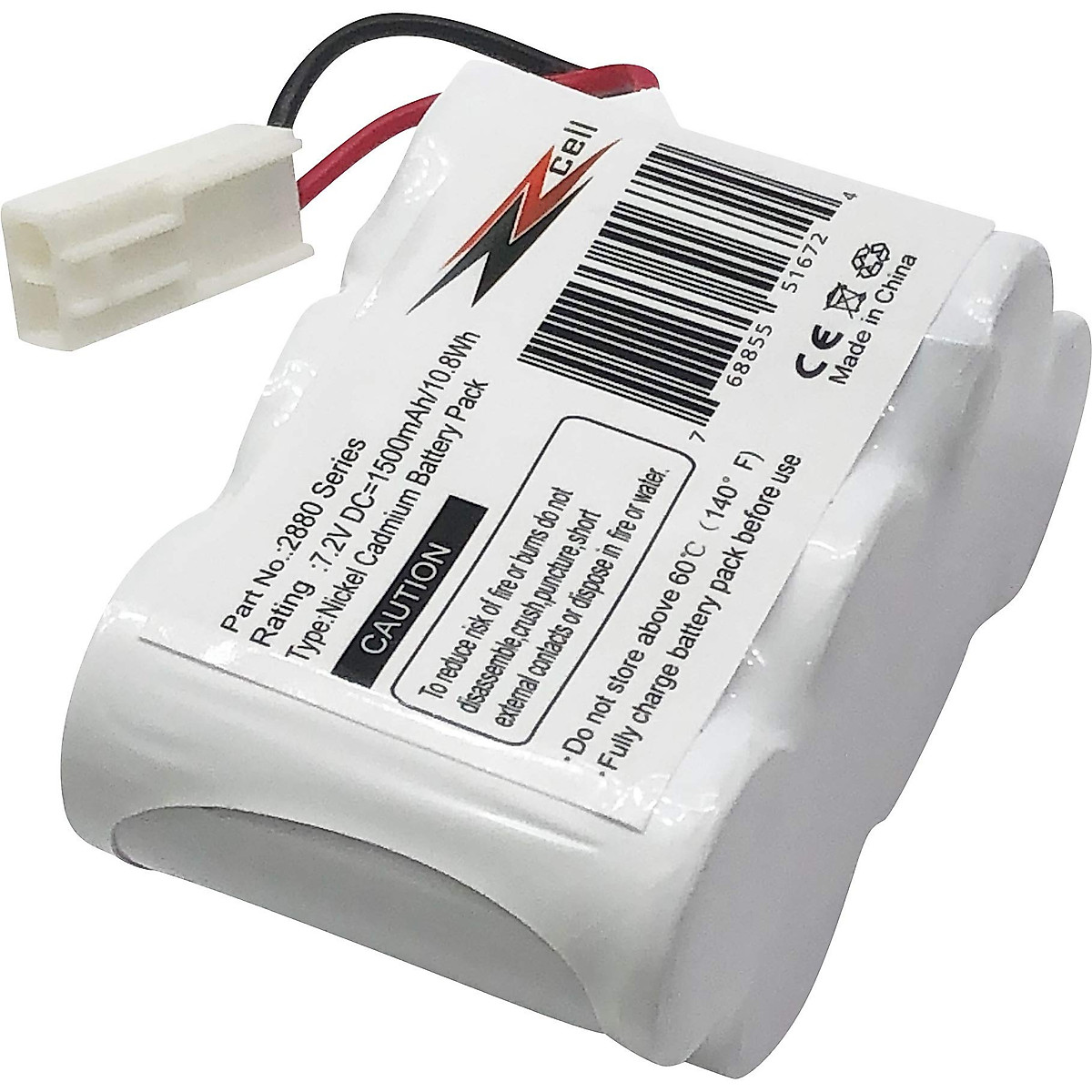 ZZcell® Battery Replacement for Bissell 2880 Series Perfect Sweep Turbo Cordless Carpet & Floor Sweeper Vacuum Models 2880, 2880A, 2880B, 2880C, 2880D, 2880K, 2880Q, 2880T, 2880W, 28801, 28802, 28806