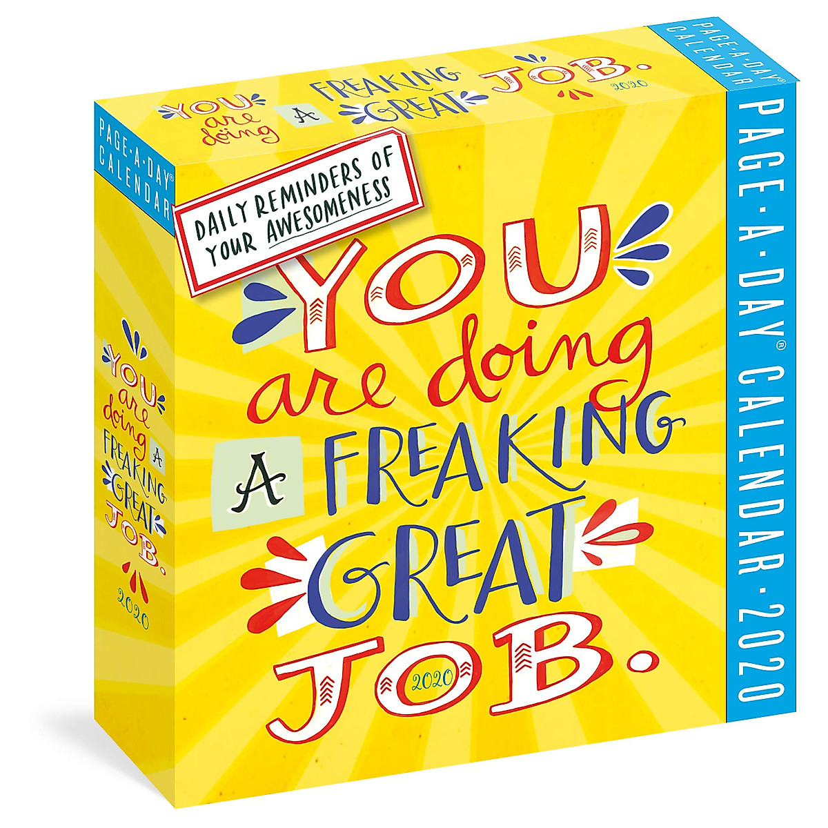 You Are Doing a Freaking Great Job Page-A-Day Calendar 2020