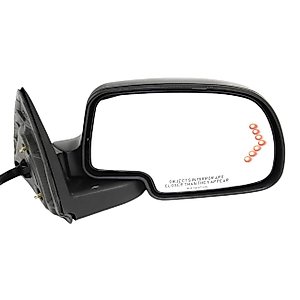 Kool-Vue Passenger Side Mirror Compatible with 2003-2006 Chevrolet Silverado 1500, Fits 2003-2006 Silverado 2500 HD, 2003-2006 Tahoe, Fits 2003-2006 GMC Sierra 1500