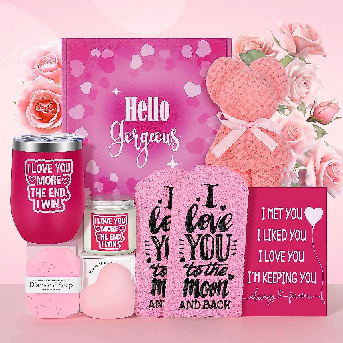 Gifts for Her, Girlfriend Gifts, Gift for Wife, Presect 2024 Valentine's Day Gift for Women Mom Best Friend, Birthday, Anniversary, Romantic Gifts