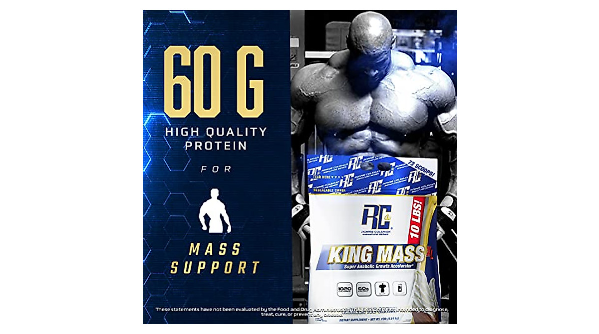 Ronnie Coleman King Mass XL Protein Powder for Muscle Gain