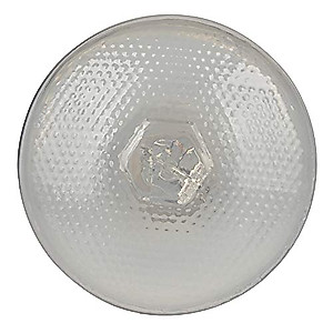 LUCKY HERP Reptile UVA UVB Mercury Vapor Bulb Lamp,Screw Thread,PAR38,160 Watt,Coated