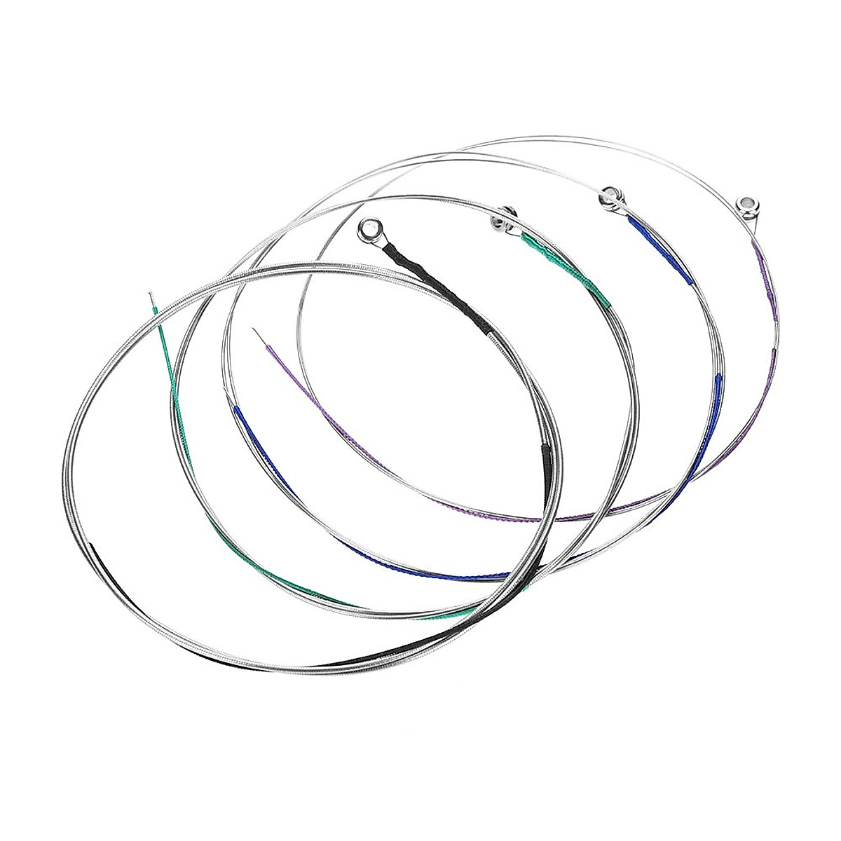 Viola String 4pcs Set V70 Viola Strings Set Reinforced Nickle String for Viola Replacement Part