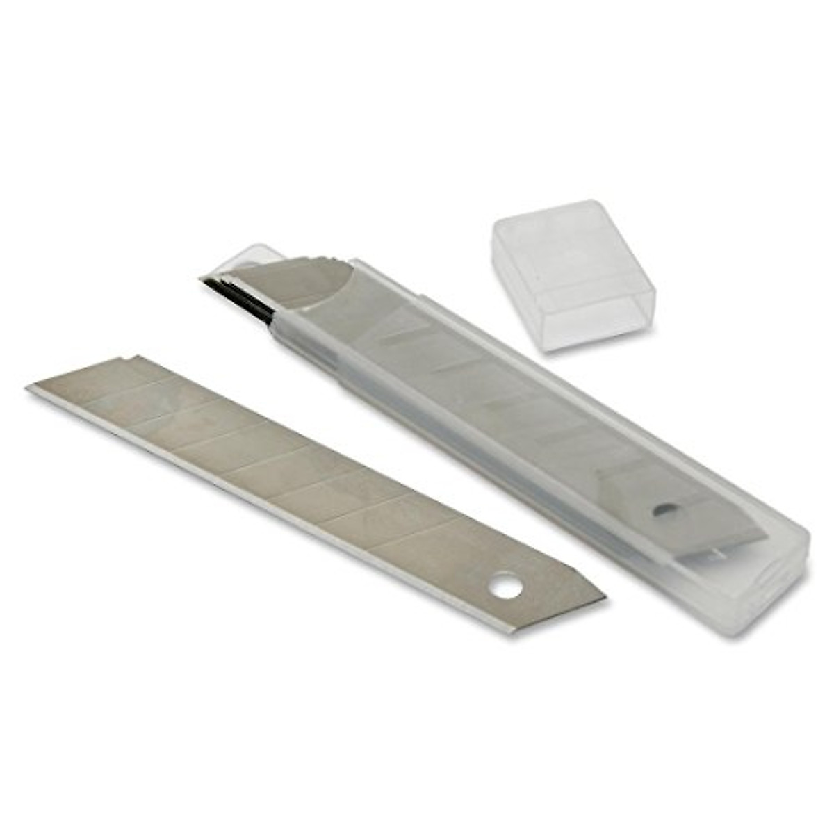 Skilcraft Heavy-Duty Utility Knife Replacement Blades - 8 Pt. Snap-Off Blade Refill for NSN6215252 & 6215256-18mm Blades