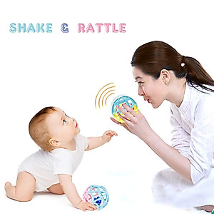 Play Ball Baby for Toddlers | 2 Outer Plus 2 Inner Balls | Rattles and Rolls for Double The Fun | Safe for Any Age