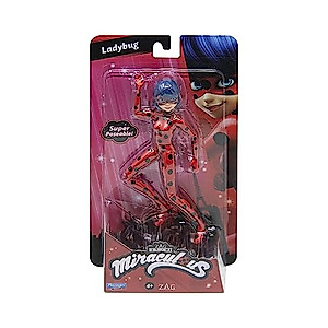 Miraculous Ladybug Lucky Jewels Charm Bracelet, Necklace, Dangle & More! (Blind Box) - Collect All 68 Gems! with 5.5" Super Articulated Doll (3)