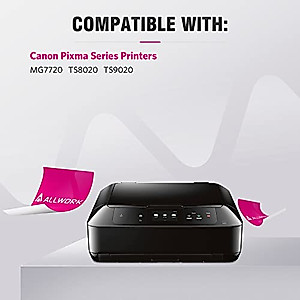 Allwork Compatible PGI-270XL CLI-271XL Ink Cartridge Replacement for Canon 270XL 271XL use for Pixma MG7720 TS9020 TS8020 MG7700 Printer (1 PGBK 1 Black 1 Gray 1 Cyan 1 Magenta 1 Yellow) 6 Pack