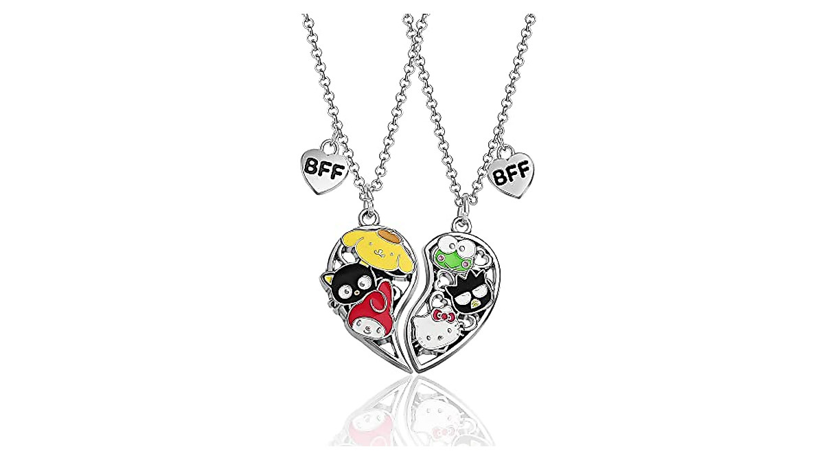 Hello Kitty BFF Necklace Set for Girls - Officially Licensed