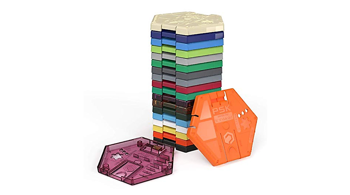 20 Injection Molded Plastic Samples for Material Comparison