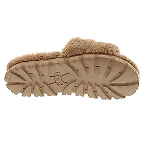 UGG Women's COZETTA Curly Slipper, Chestnut, 9