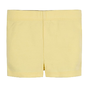 Gerber Baby Girls' 3-Pack Pull-On Bike Shorts, Black Gray Pink, 18 Months