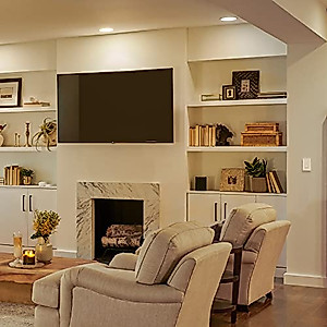 Lutron Diva Smart Dimmer Switch Starter Kit for Caséta Smart Lighting, with Smart Hub, Pico Remote, and Pedestal | No Neutral Wire Required | DVRF-BDG-1DP-A