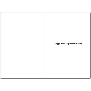 NobleWorks - Funny Birthday Greeting Card with Envelope (4.63 x 6.75 Inch) - New Belt 4323