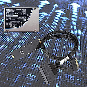SF-8639 Connecting SSD Adapter Cable, U.2 to M.2 Cable for Intel/Intel P4510 P3500 P3600 750 Series P3700 Series 900 P3520 U.2 nvme SSD