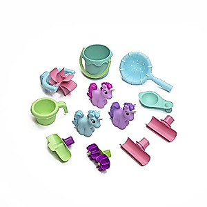 Step2 Rain Showers & Unicorns Water Table – Kids Purple Water Play Table with 13-Pc Unicorn Accessory Set