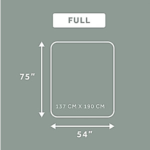 Sunbeam Restful Quilted Heated Mattress Pad - Full, White