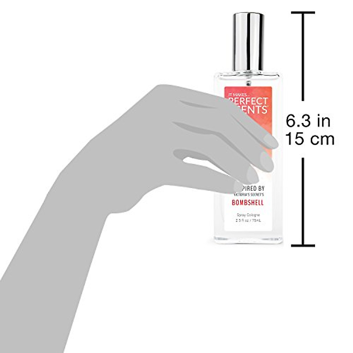 Perfect Scents Fragrances | Inspired by Victoria's secret's Bombshell | Women’s Eau de Toilette | Vegan, Paraben Free | Never Tested on Animals | 2.5 Fluid Ounces