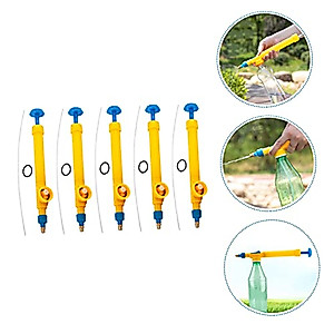 Yardwe 5pcs Sprinkler Head Car Wash Nozzle Plastic Drinkware Hand Tools Garden Watering Nozzles Watering Can Spray Head Watering Can Sprinkler Head Gardening Sprayer Watering Sprayers