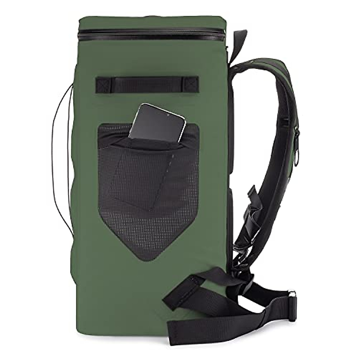 Insulated Backpack Cooler Holds 24 or 35 Cans for 72 Hours - Perfect Lunch or Drink Bag for Camping, Hiking, Beach, Kayaking, Sports or Fishing - 100% Waterproof Heavy Duty Construction by Earth Pak