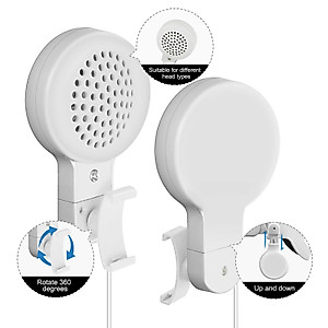 Eylgo Adjustable Head Elite Strap with Headphones for Oculus Quest 2 VR, Rotate 360 ​​Degrees Enhancing Sound Game Audio Headset Oculus Quest 2 Strap Replacement